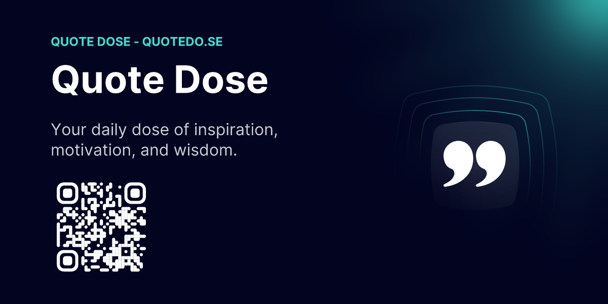 Quote Dose - Daily Quotes